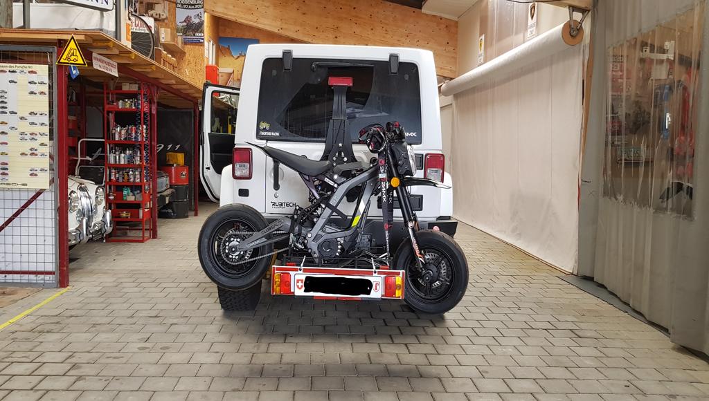 Transport einer SURRON PIT R oder SURRON LB R Offroad – Rubitech Clubsport